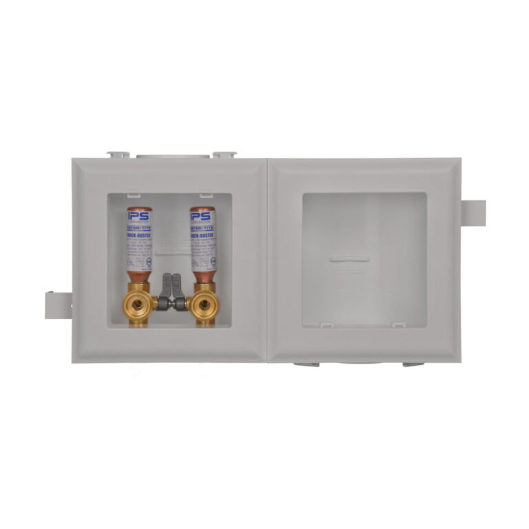 MultiBox Two-Box Washing Machine Outlet Box System With Qtr Turn ...